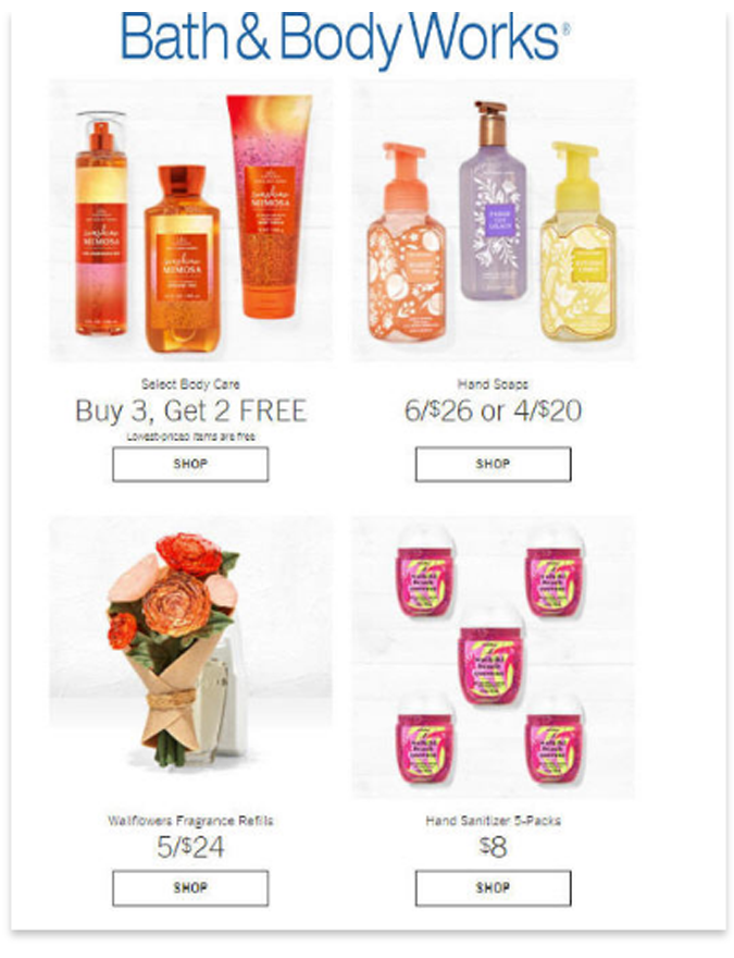 Bath And Body Works Weekly Ad, Flyer & Circular - Wadav.com